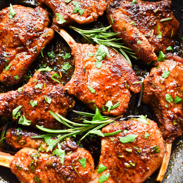 Slow Cooked Harissa Leg of Lamb - Simply Balanced Home Cooking